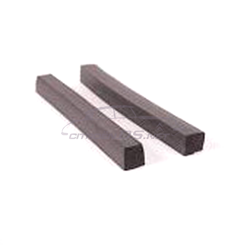Rubber strips on fuel tank flap, 2pcs. | Citro